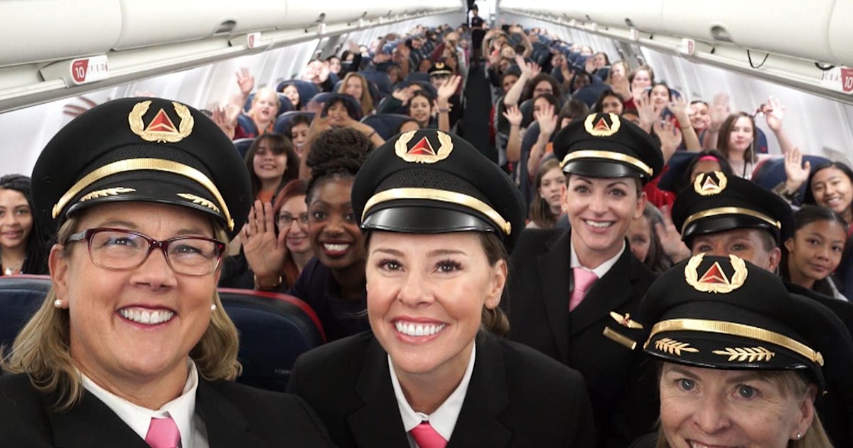 Delta’s WING flight inspires girls to pursue aviation careers