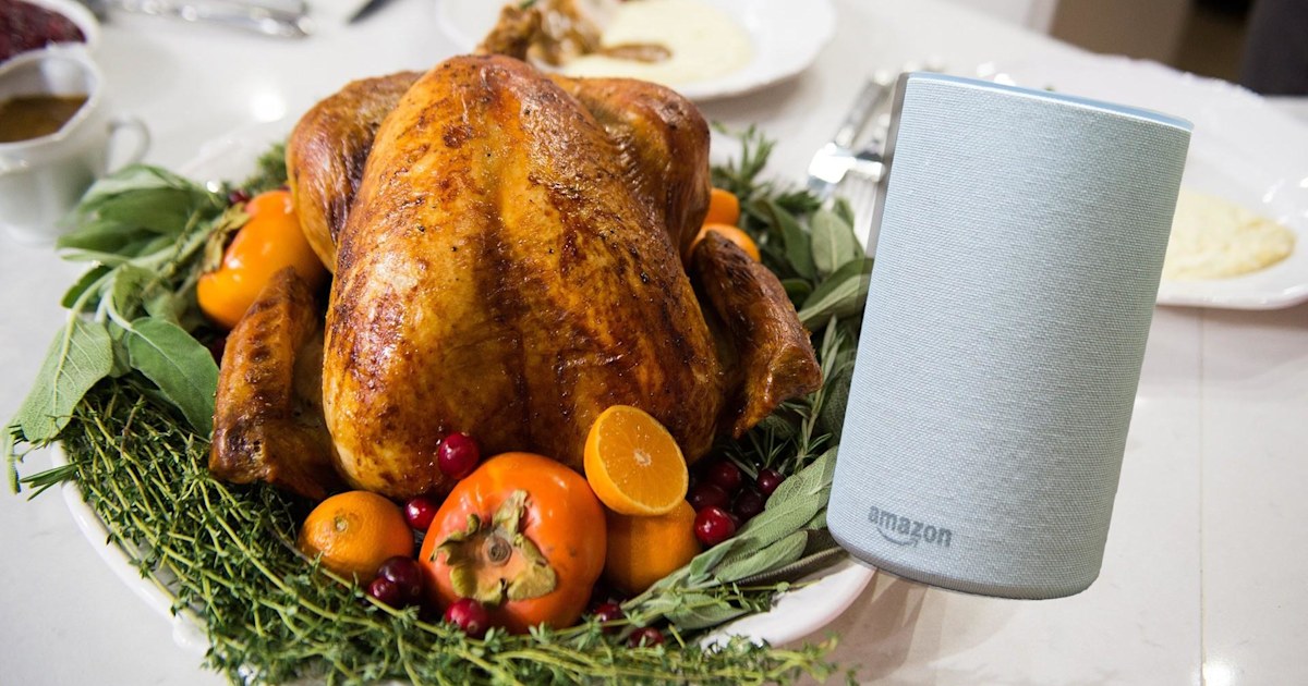 Amazon Alexa feature helps you cook your Thanksgiving turkey