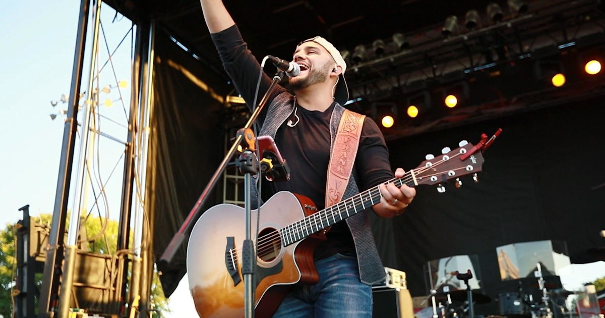 Meet the former police officer who became a country music singer