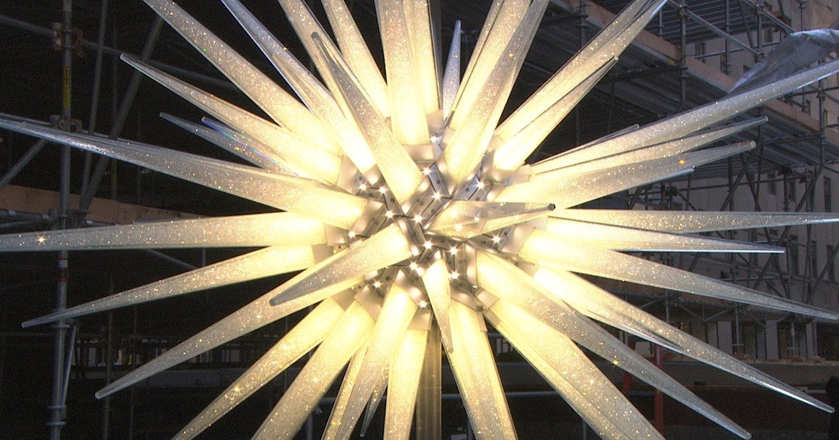 See the star that will top the Rockefeller Center Christmas tree
