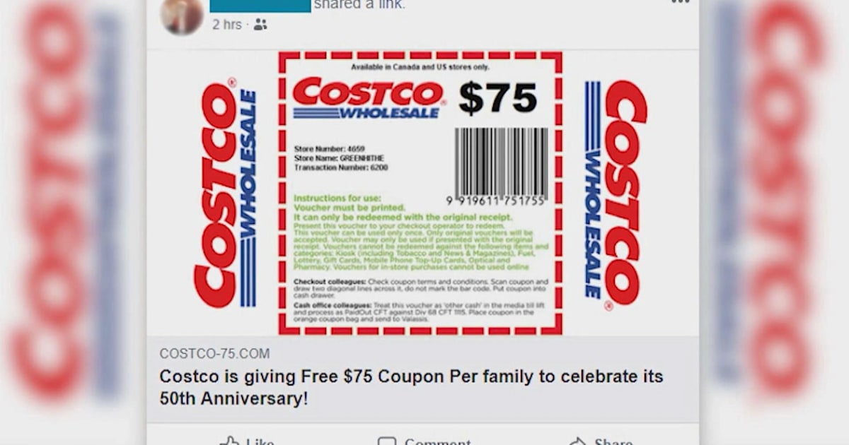 Costco warns consumers: Don’t fall for coupon scam on social media