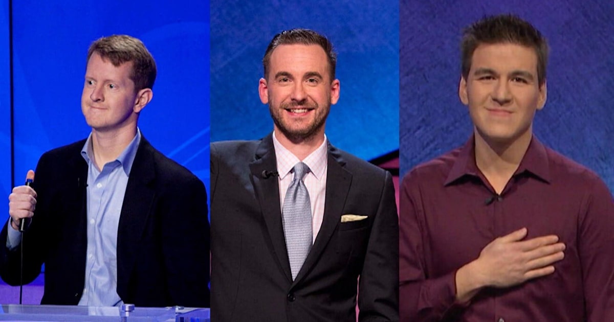 3 all-time top ‘Jeopardy!’ champions will compete for $1.5 million