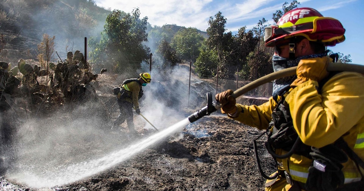 Maria Fire now 30% contained as winds set to slow down