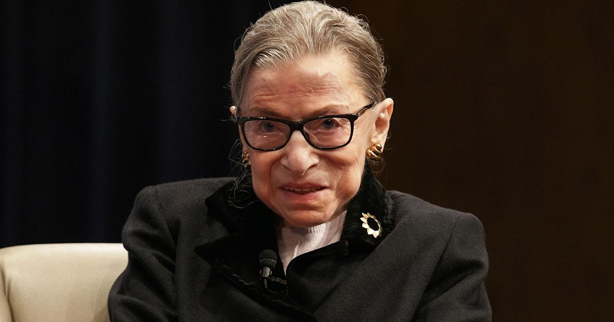 Ruth Bader Ginsburg hospitalized with chills and a fever