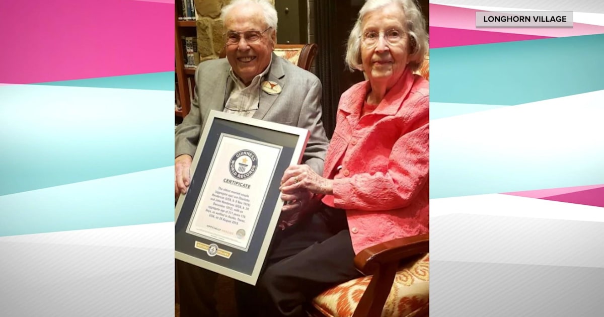 Oldest living married couple celebrates 80 years married