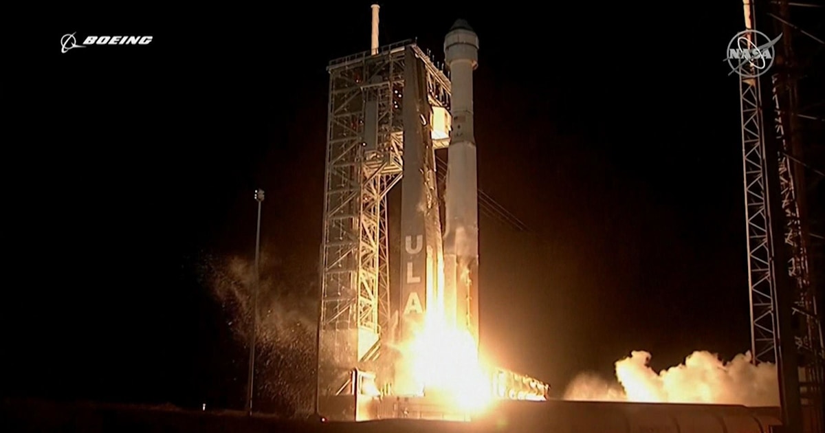 Unmanned spacecraft launched in historic mission to space station