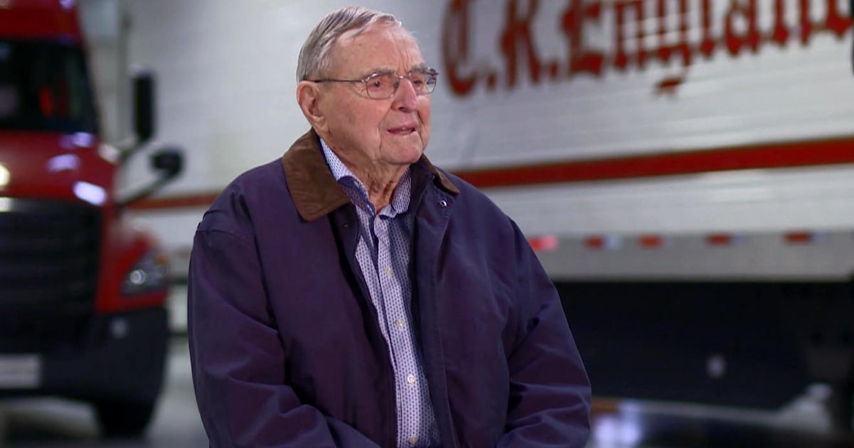 Meet the super senior still trucking at 100 years old