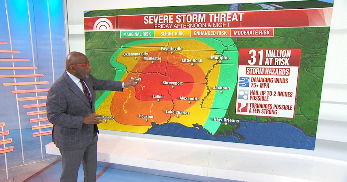Major storm expected to bring rain, ice and wind to millions