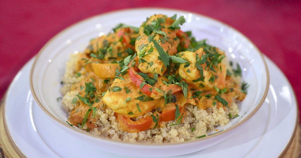 Make one-pot vegetarian chana masala and spiced fish stew