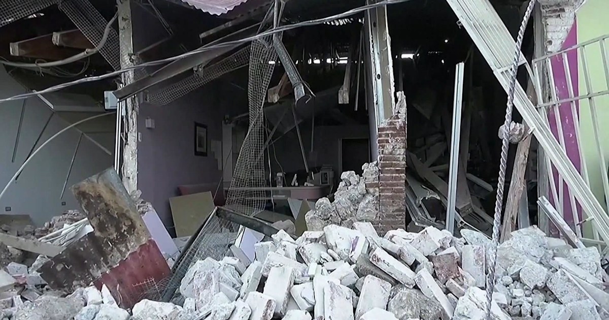 Dramatic video captures 5.9-magnitude earthquake in Puerto Rico