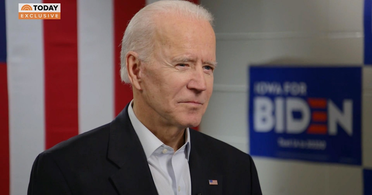 Joe Biden says he’s ‘the only one with broad support’: TODAY’s top news ...