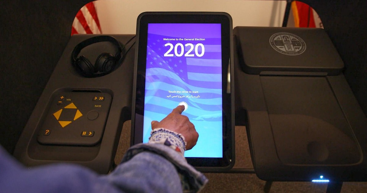 New voting system in Los Angeles County faces its first major test