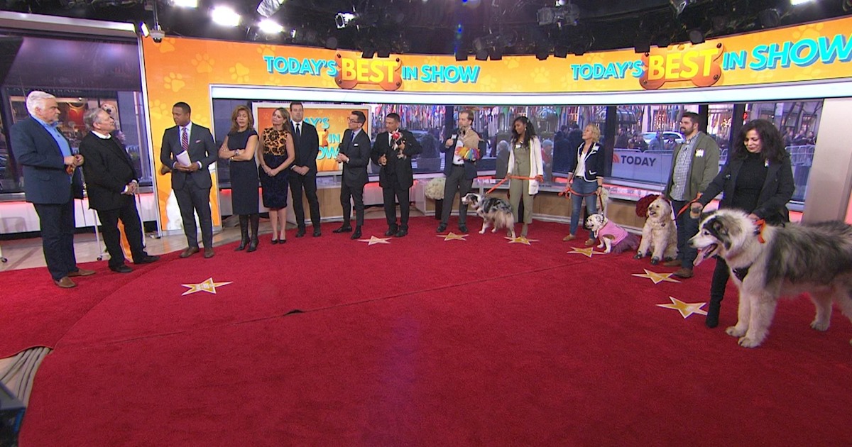 And the winner of TODAY’s Best in Show is…