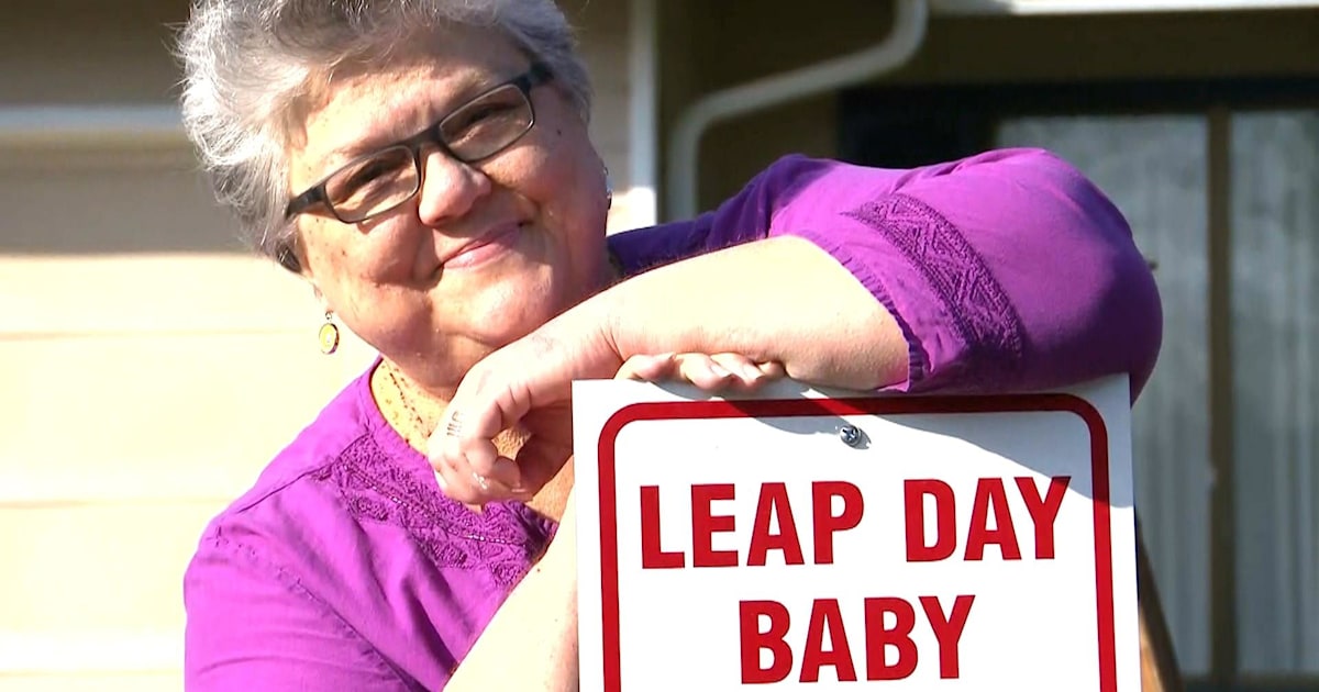 ‘Leap day lady’ dedicates her life to the special day