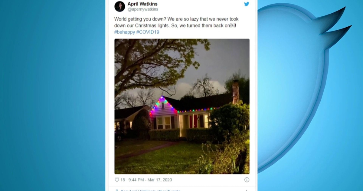 Amid social distancing, Christmas lights and glimmers of cheer