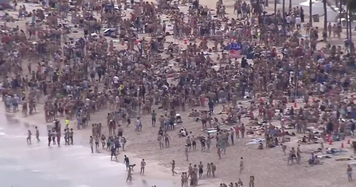 Younger people ignoring social distancing guidelines cause growing concern