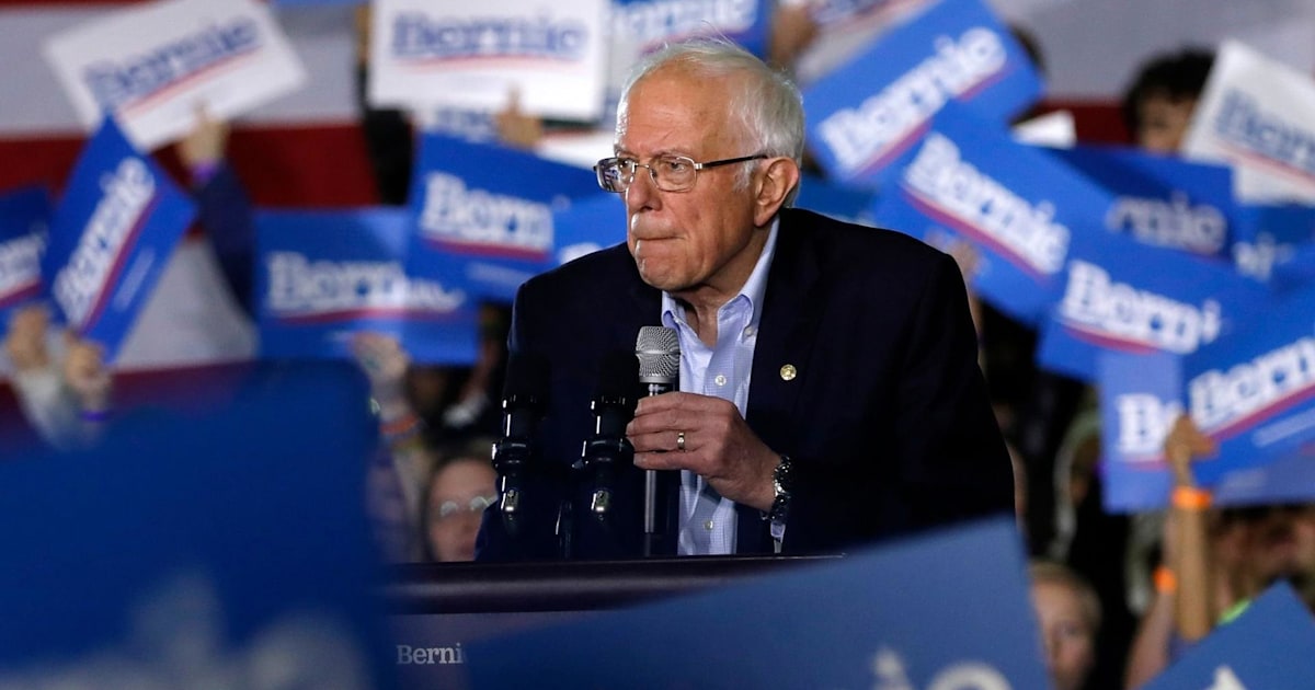 Bernie Sanders takes aim at Joe Biden after Super Tuesday