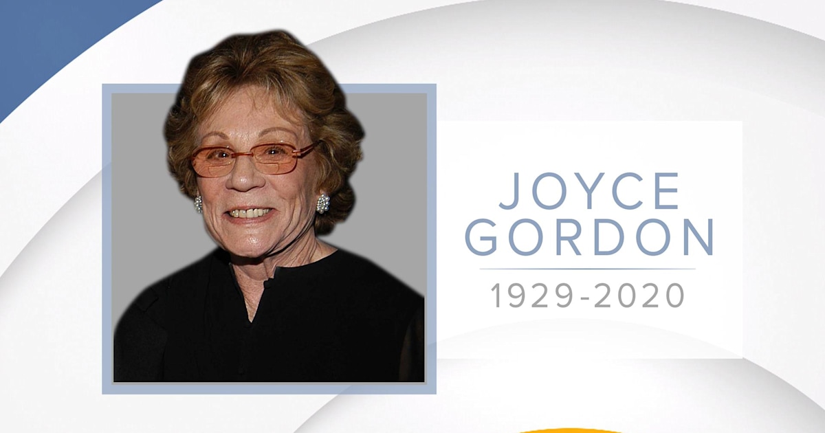 Joyce Gordon, trailblazing ‘girl who wears glasses' on TV, dies at 90