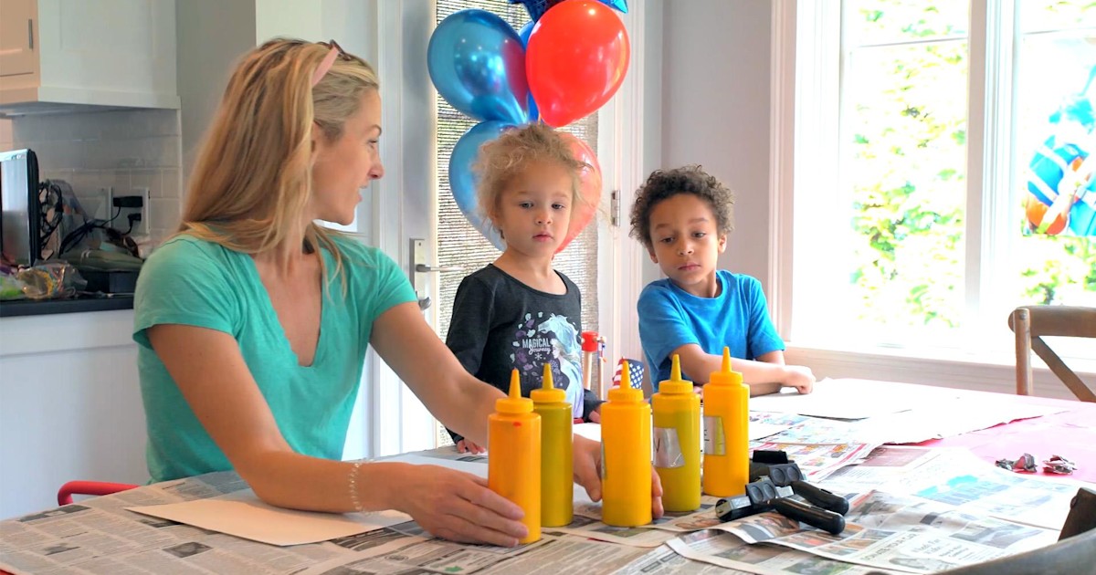 Easy at-home art project that kids will love
