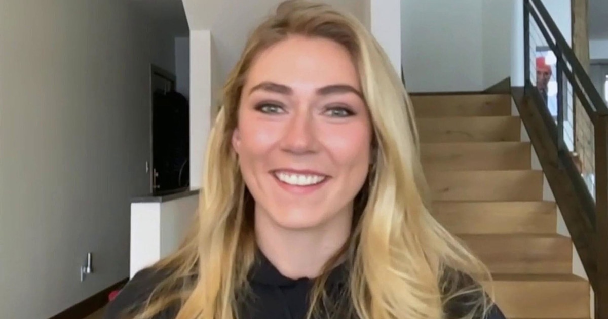 Mikaela Shiffrin shares how skiers are helping health care workers
