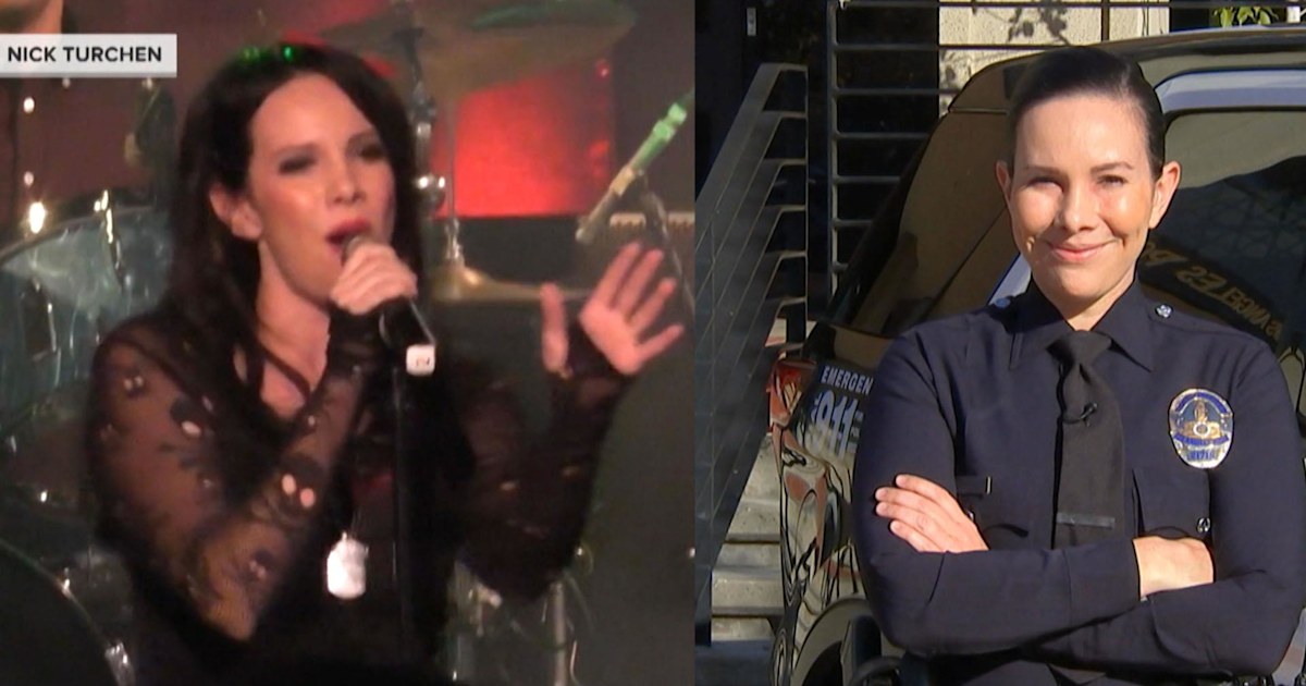 Stage performer opens up about her second act as a police officer