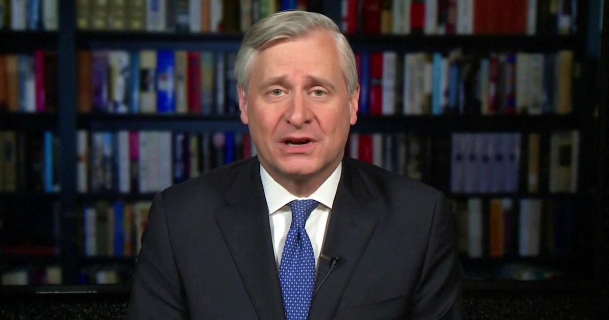 Historian Jon Meacham: ‘We have to reach out virtually’ during holy season