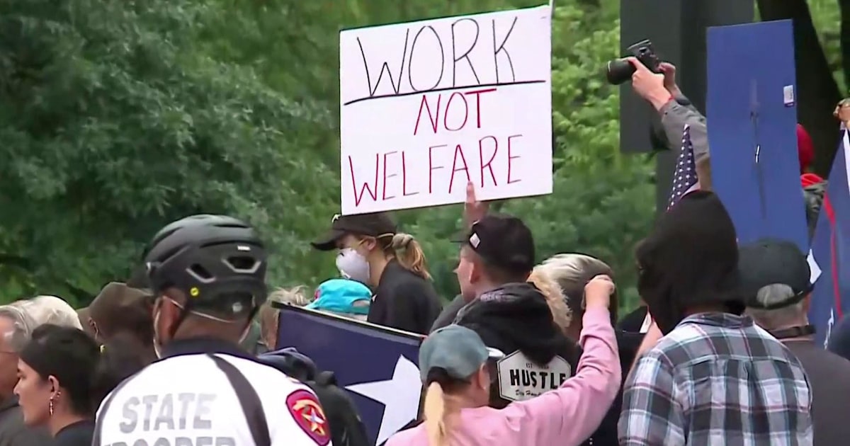 Protests over reopening continue as poll shows majority favor restrictions