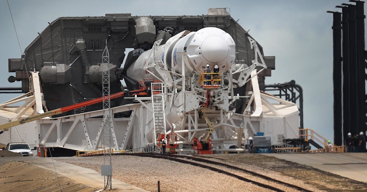 Countdown underway as NASA and SpaceX prepare to launch astronauts into ...
