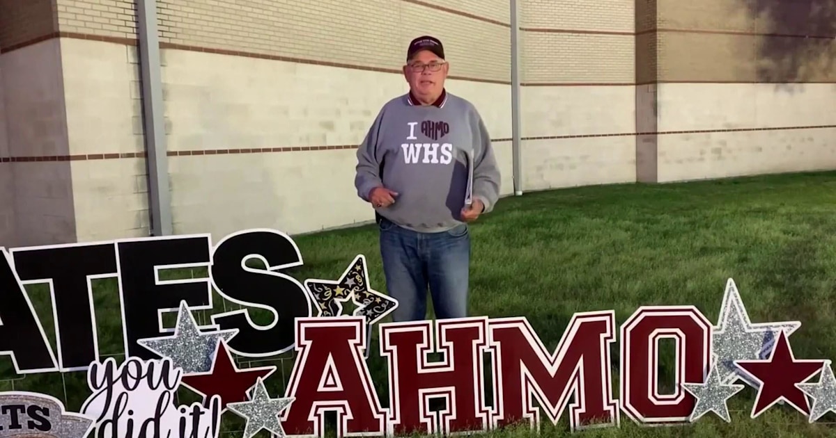 Texas school principal drives 800 miles to visit every graduating senior