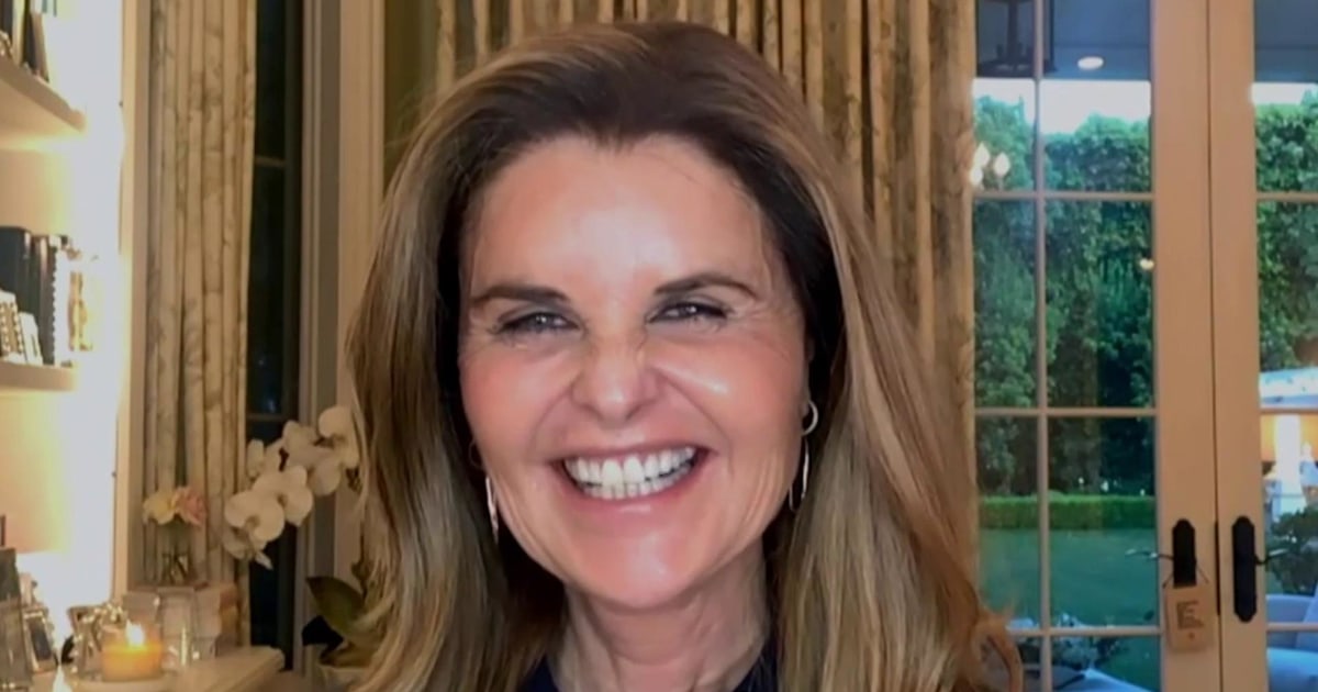 Maria Shriver checks in from quarantine