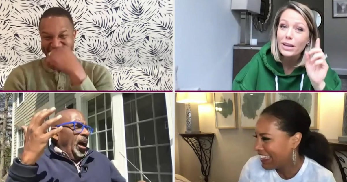 3rd hour of TODAY hosts discuss letting loose while staying home