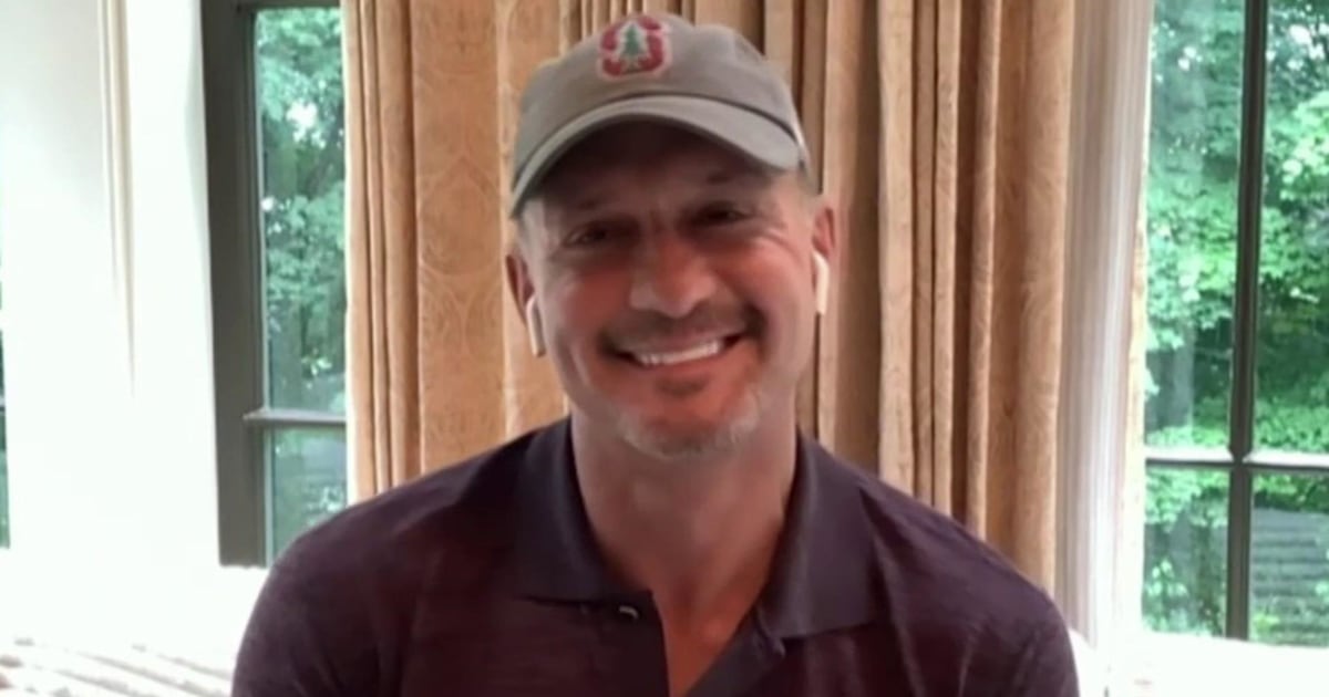 Tim McGraw talks about new song, his childhood, life under quarantine