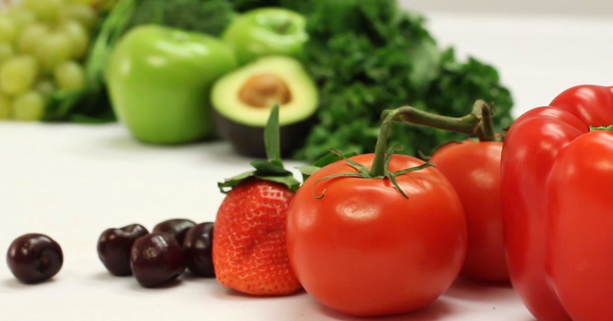 Eat a Rainbow a Day: Eating all the Colors of Fruits and Vegetables