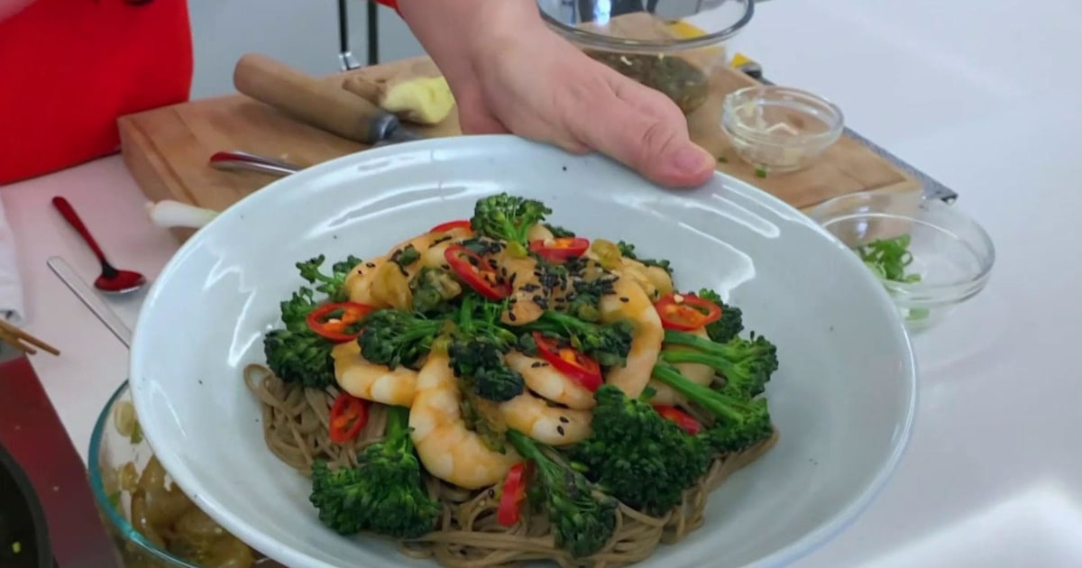 Chef Judy Joo makes shrimp 2 ways