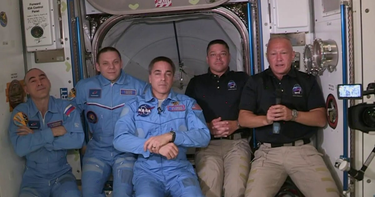 SpaceX Dragon docks with International Space Station