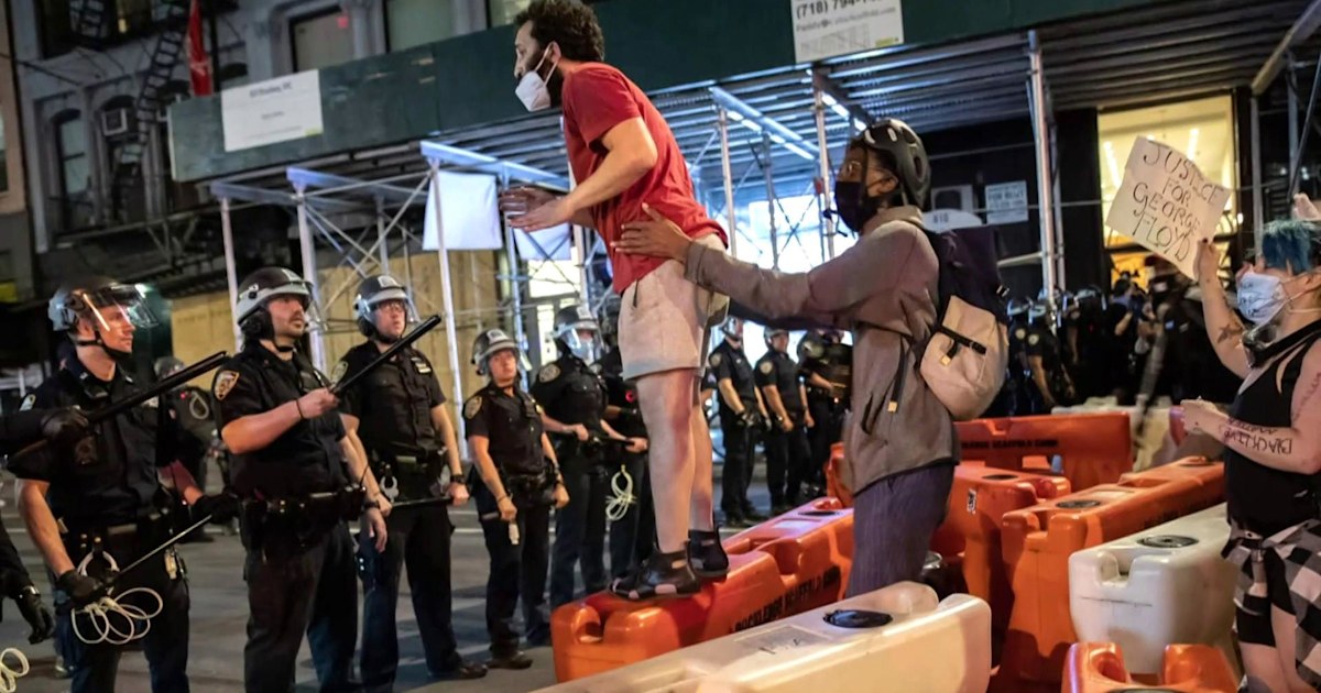 Nationwide protests lead to unrest in dozens of cities across America