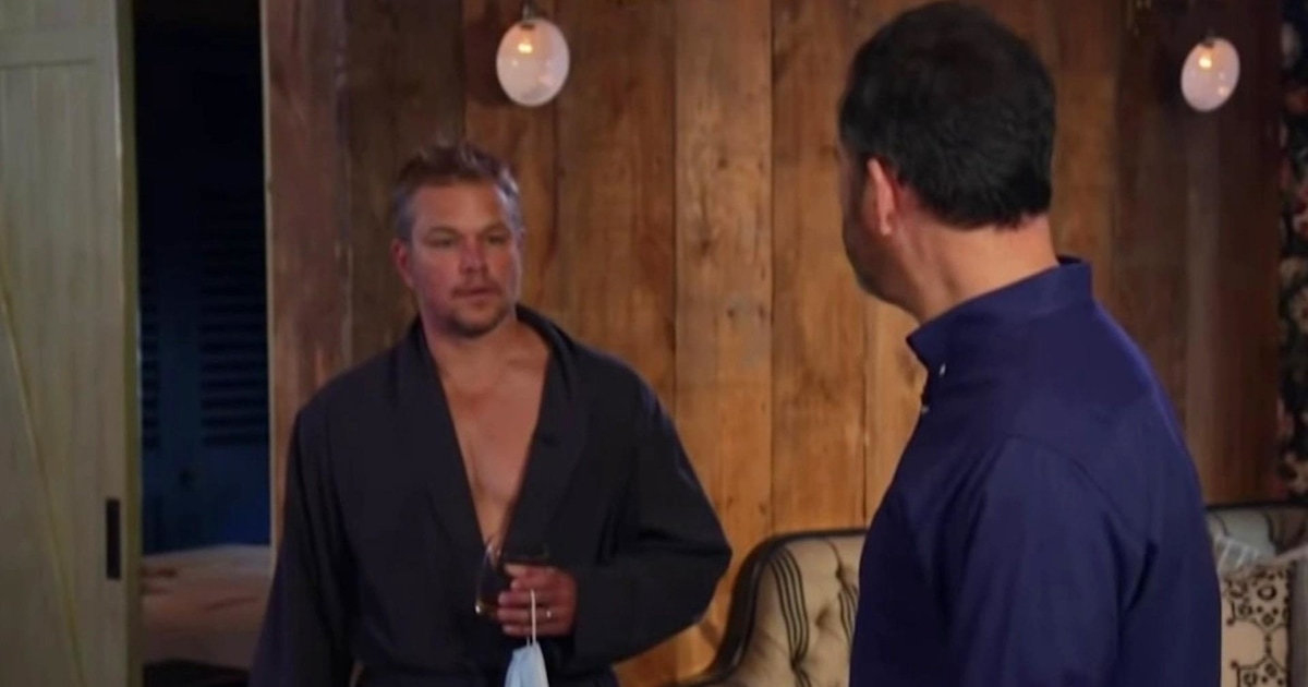 Matt Damon takes his ‘feud’ with Jimmy Kimmel to a whole new level