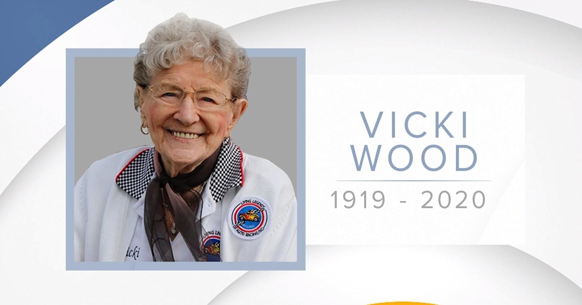 Vicki Wood, remembered as ‘the fastest woman in racing,’ dies at 101