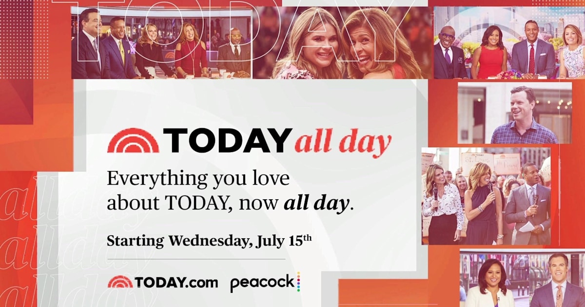 Introducing TODAY All Day, our new 24/7 streaming channel