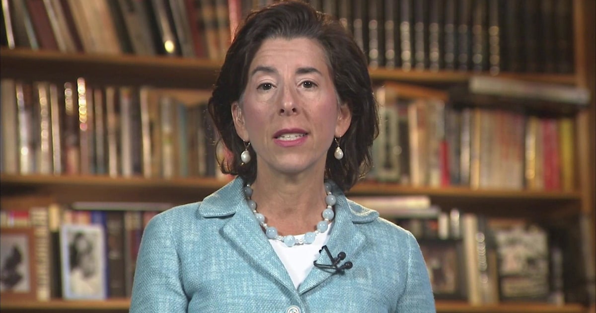 Rhode Island governor talks about training program to combat job loss