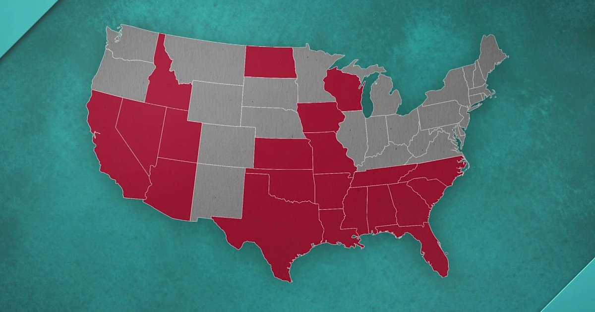 21 states are in coronavirus red zone as US death toll passes 150,000