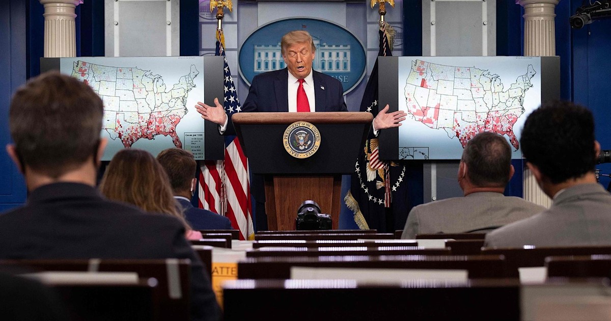CDC issues new guidelines on reopening schools as Trump softens his stance