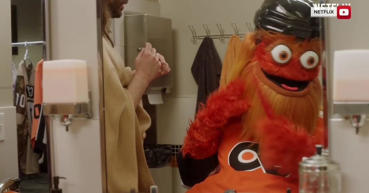 ‘Queer Eye’ Fab 5 give Philadelphia Flyers mascot Gritty a makeover