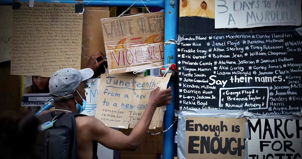 Powerful protest art illustrates ongoing fight for racial justice