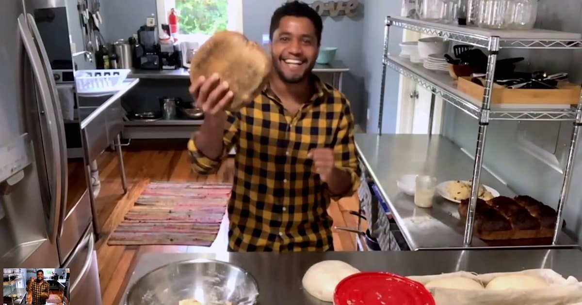 Bryan Ford shows how to make sourdough bread from starter