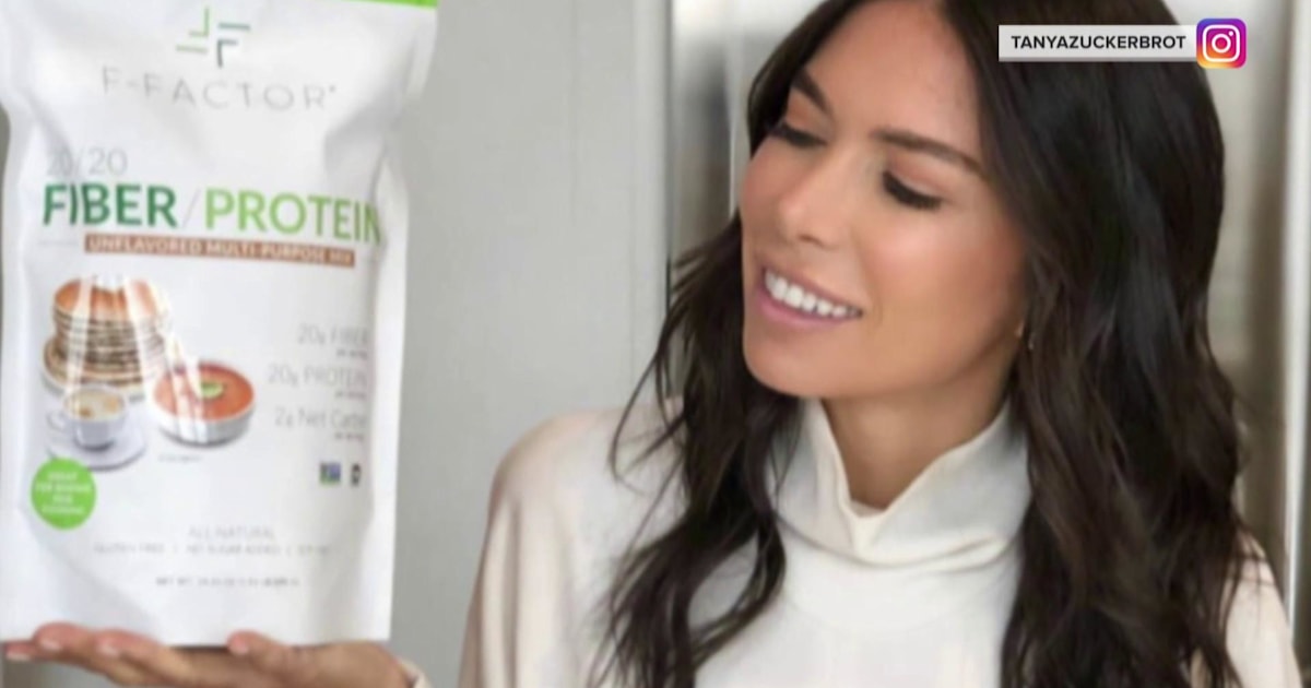 F-Factor founder Tanya Zuckerbrot addresses health concerns around products