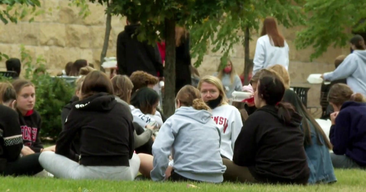 College students grapple with COVID outbreaks as grade schools reopen