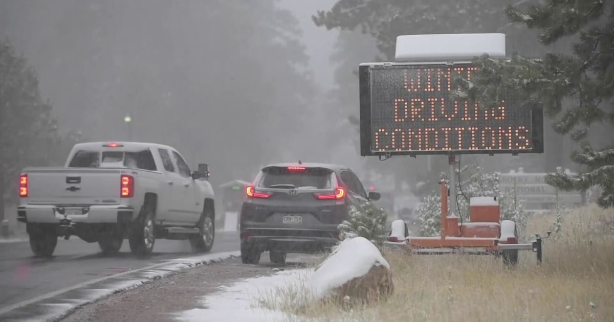 Denver goes from 99 degrees to snowfall in 24 hours