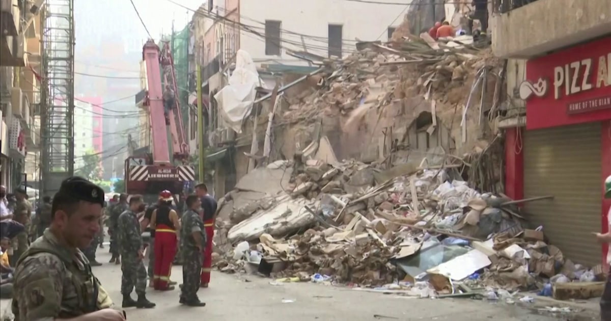 Rescuers search for possible survivors of Beirut explosion 30 days later