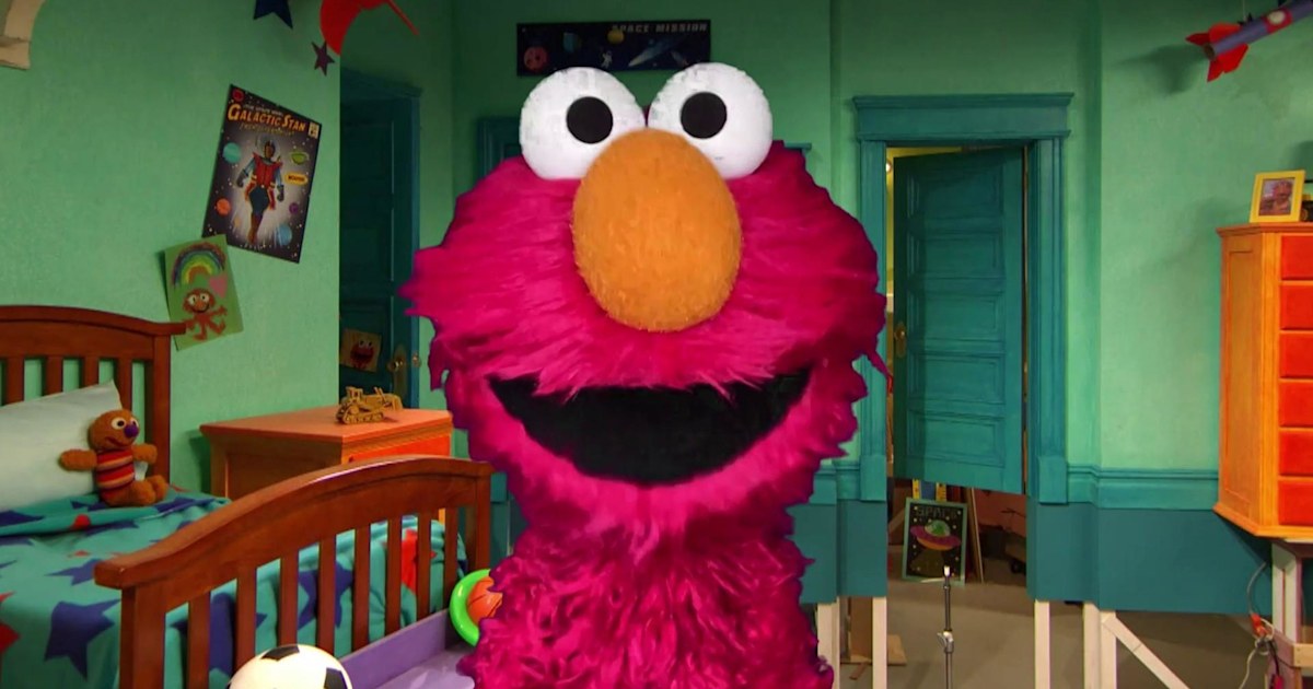 Elmo has a special message for kids going back to school